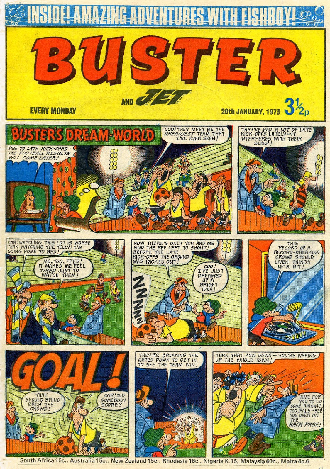 *KAZOOP !!: FOOTBALL THEME IN BRITISH HUMOUR COMICS TO CELEBRATE EURO ...