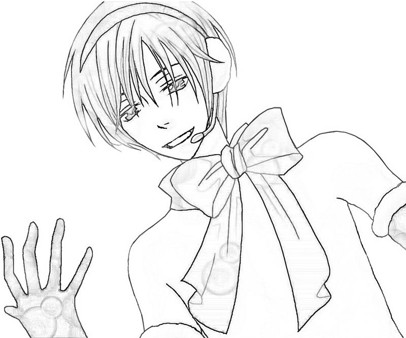 Vocaloid Kaito Coloring Pages Coloring Pages