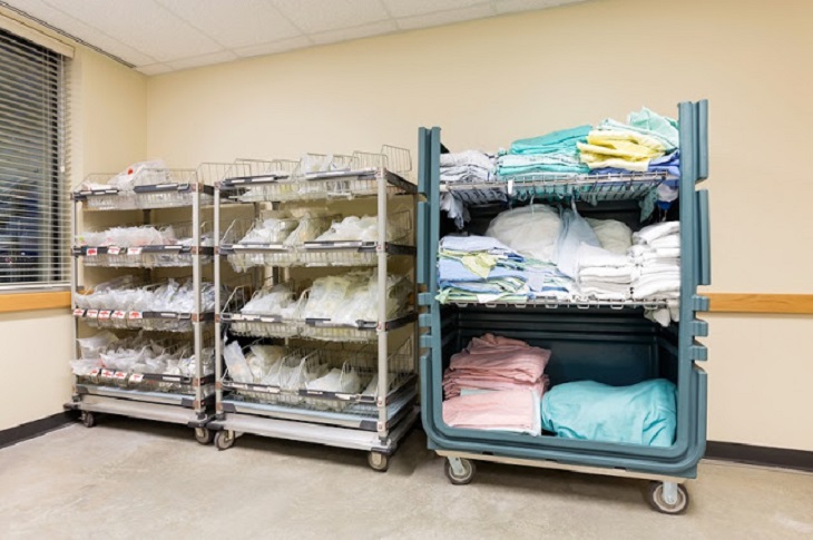 The Basic Idea of a Hospital Linen Cart
