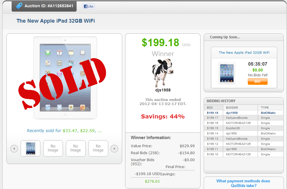 Is Quibids about Luck? ~ Quibids Strategies, Quibids Review and Penny ...