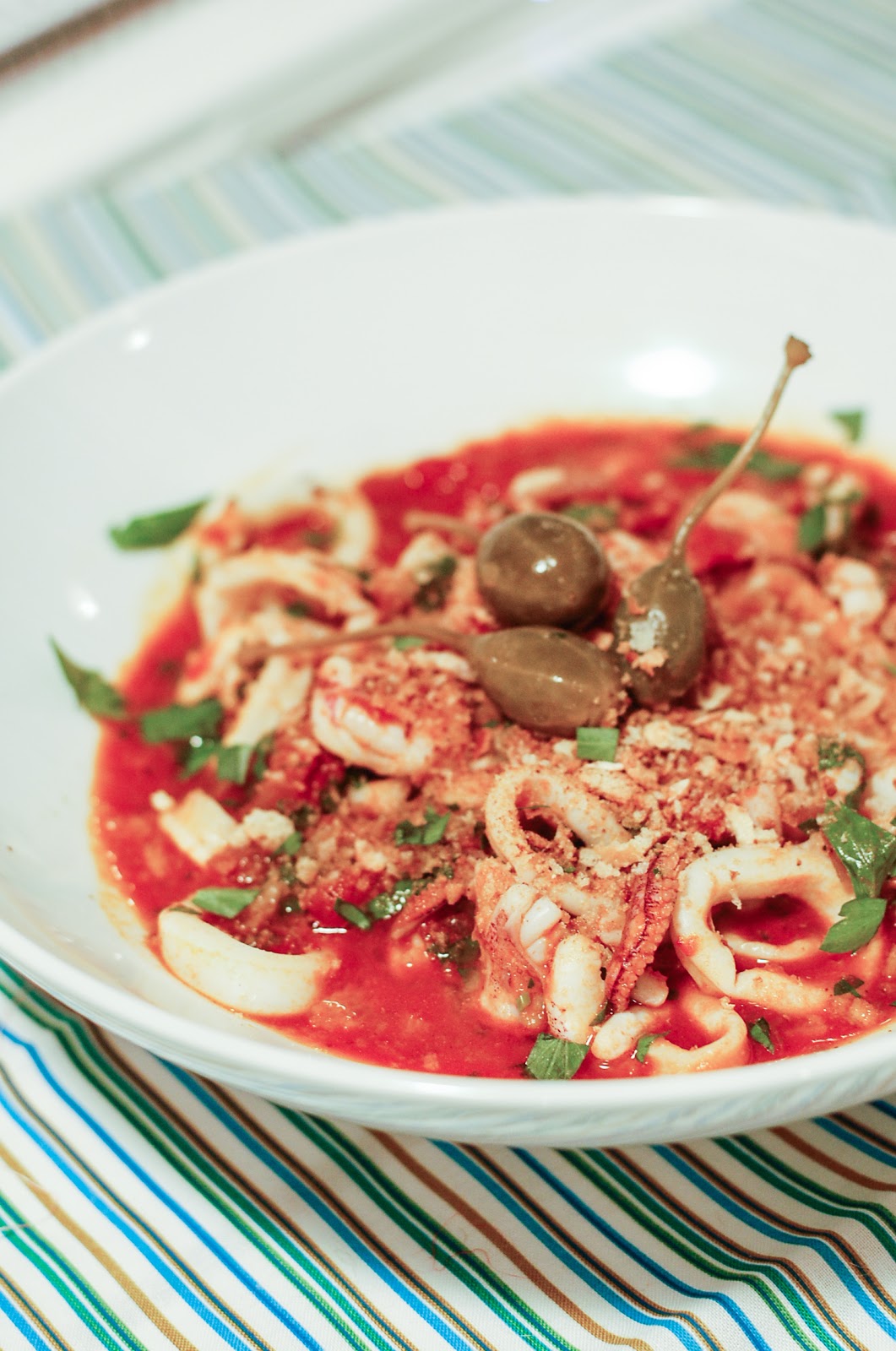 Reckless Abandon: Sicilian Calamari with Italian "Mother Sauce" from ...