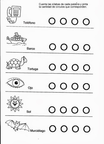 Maestr@s de primaria: Contar las sílabas