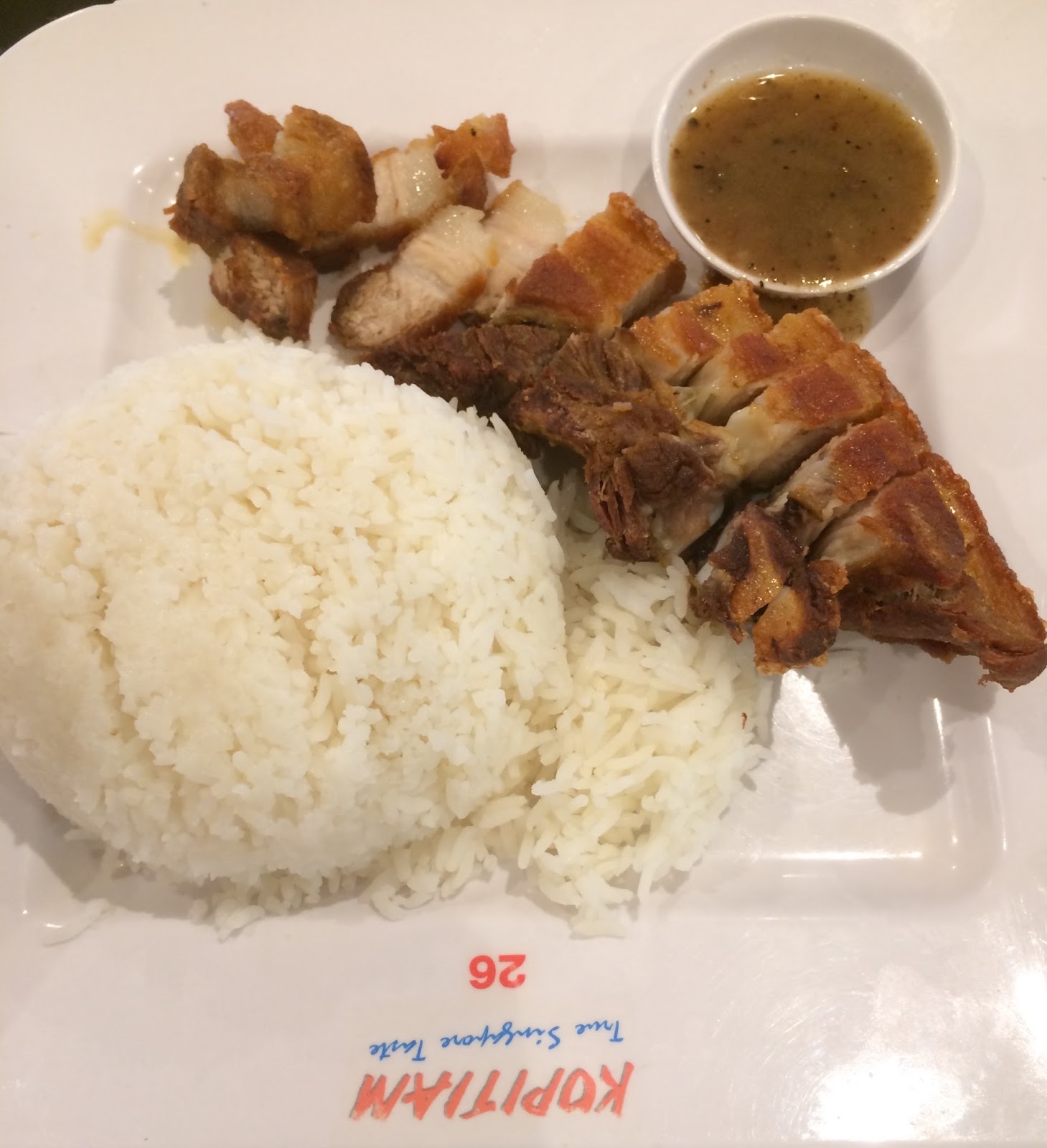 Filipino Cuisine (Lechon Kawali) @ Jurong East; Singapore | Moonlit