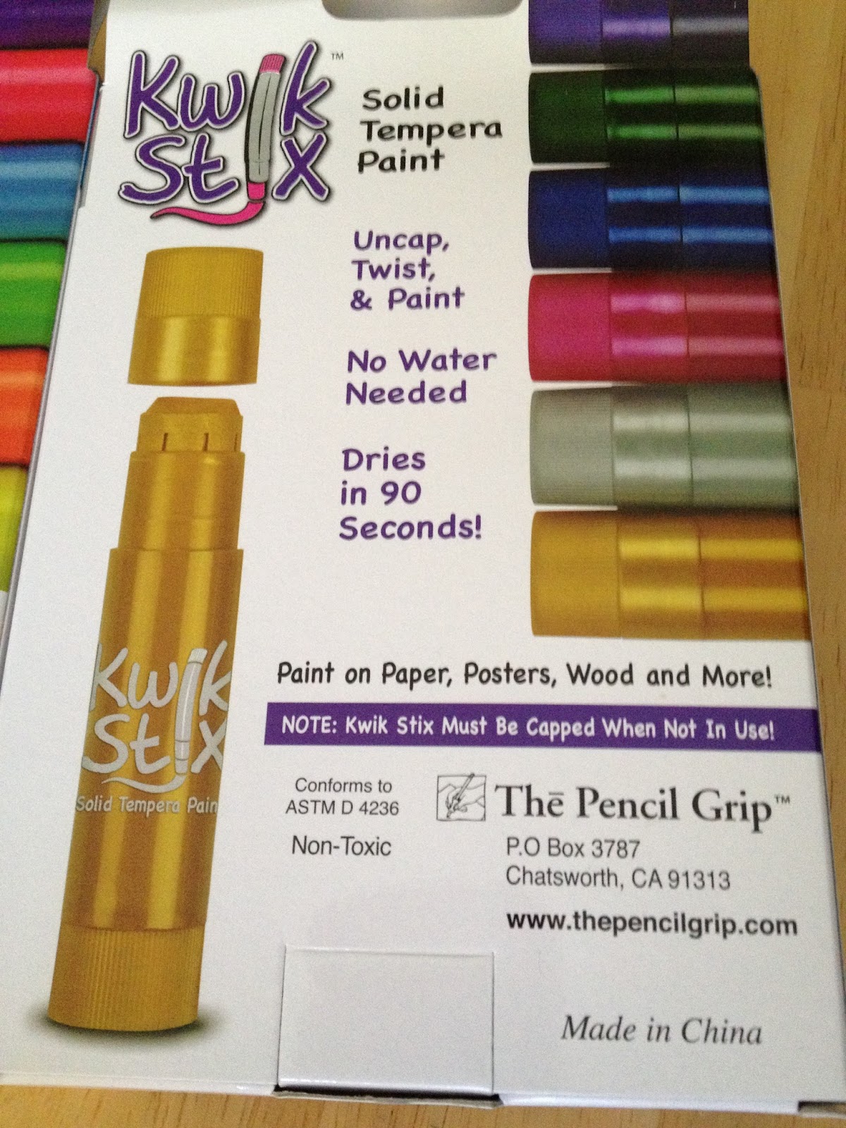 Puddle Jumping: The Gift of Art From Kwik Stix from The Pencil Grip, Inc.