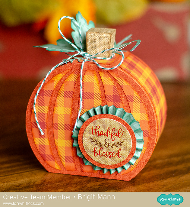 Brigit's Scraps "Where Scraps Become Treasures": 3D Pumpkin Box - Lori ...