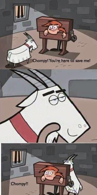 22 Meme Internet: Chompy! you're here to save me! Chompy?!