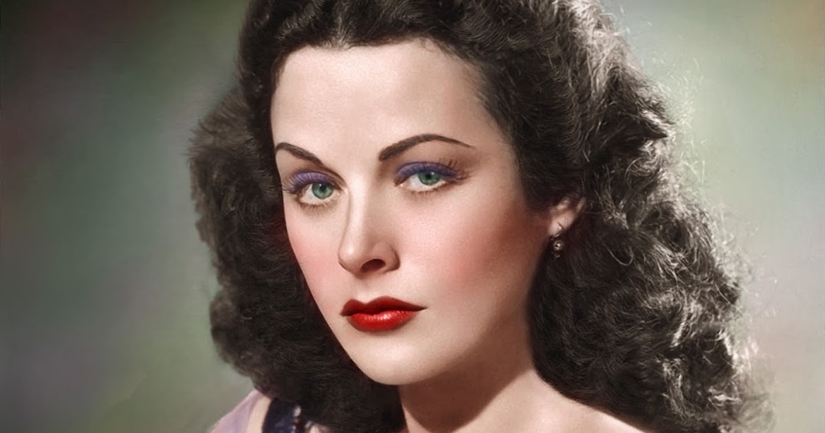 Colors for a Bygone Era: Hedy Lamarr (1914 - 2000)