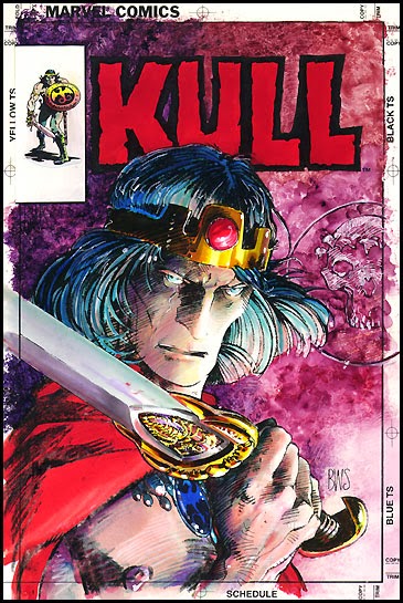 BEACH BUM COMICS : BARRY WINDSOR-SMITH'S UNPUBLISHED KULL OF ATLANTIS