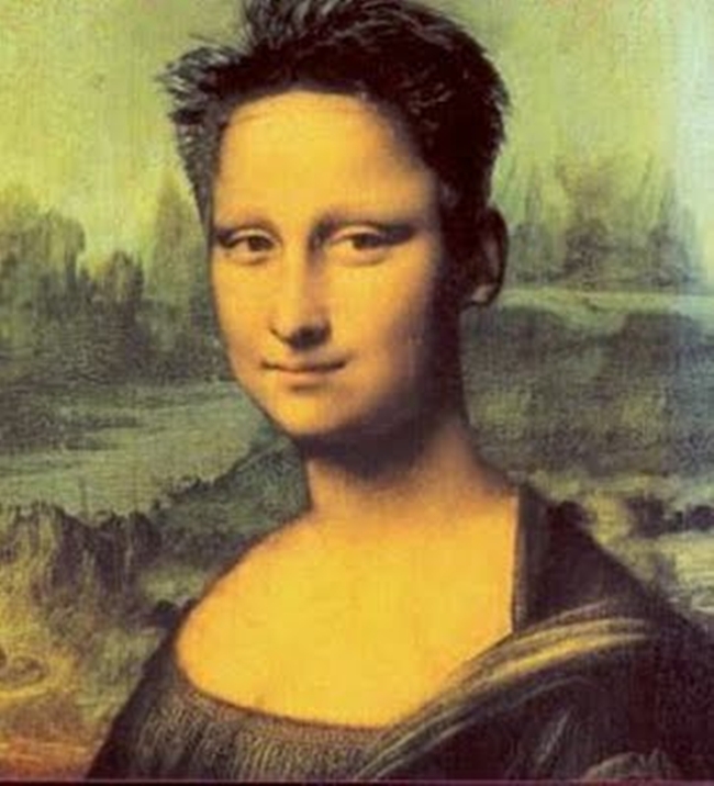 DAPimages™ [ Melhores imagens da net]: Monaliza como vc nunca viu!