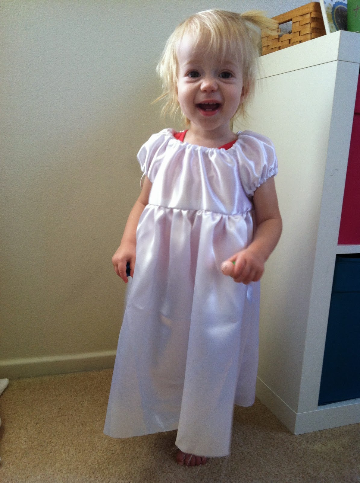 Chadwicks' Picture Place: Sienna's Flower Girl Dress (Simplicity 5695)