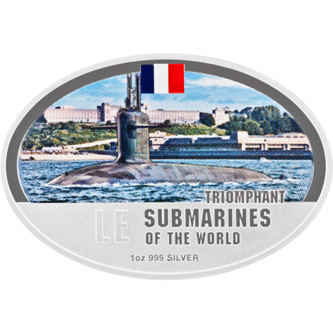 New Zealand Numismatics: Submarines of the World Four Silver Bar Set ...