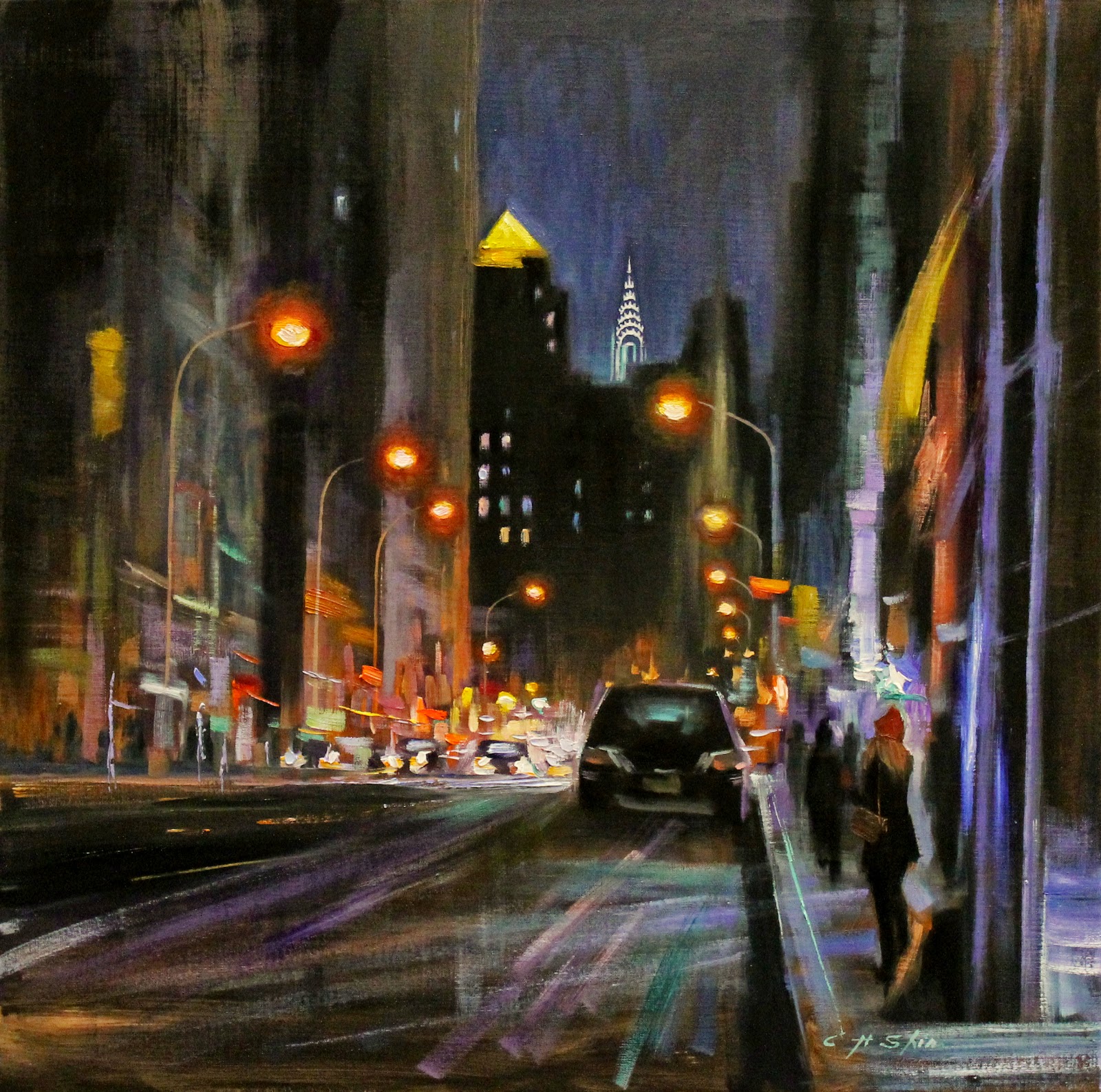 Chin H. Shin | Impressionist Cityscape painter | Tutt'Art@ | Pittura ...