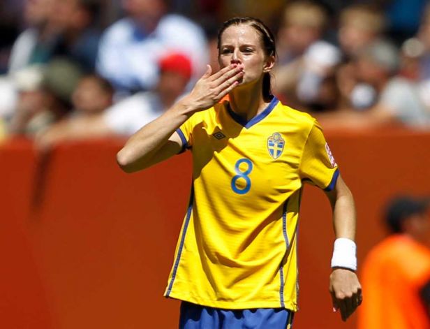 Sports Stars Celebrity: Lotta Schelin Female Footballer Celebrity