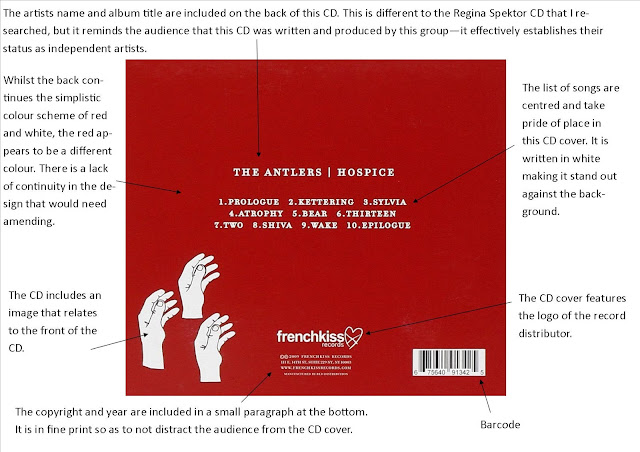 AS Media Studies: Pre-Production Research: CD Cover Examples