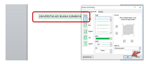 Eka Fitriani: CARA MEMBUAT BORDER DAN SHADING