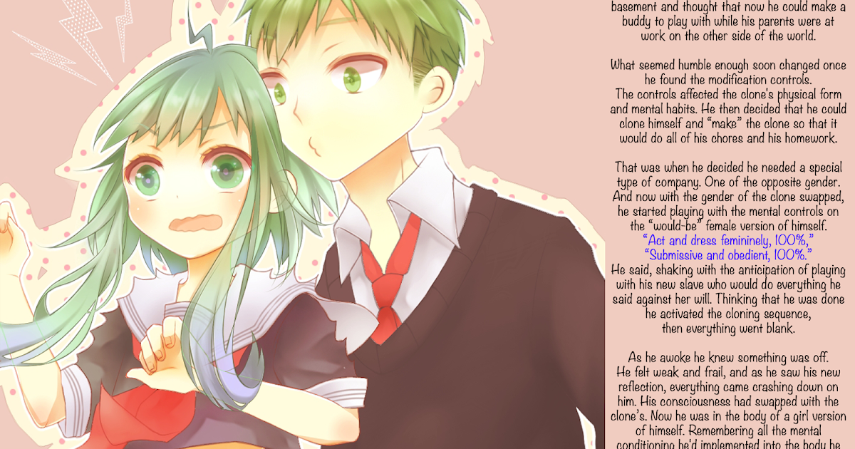 The Cradle's Anime TG Captions: Clone Machine