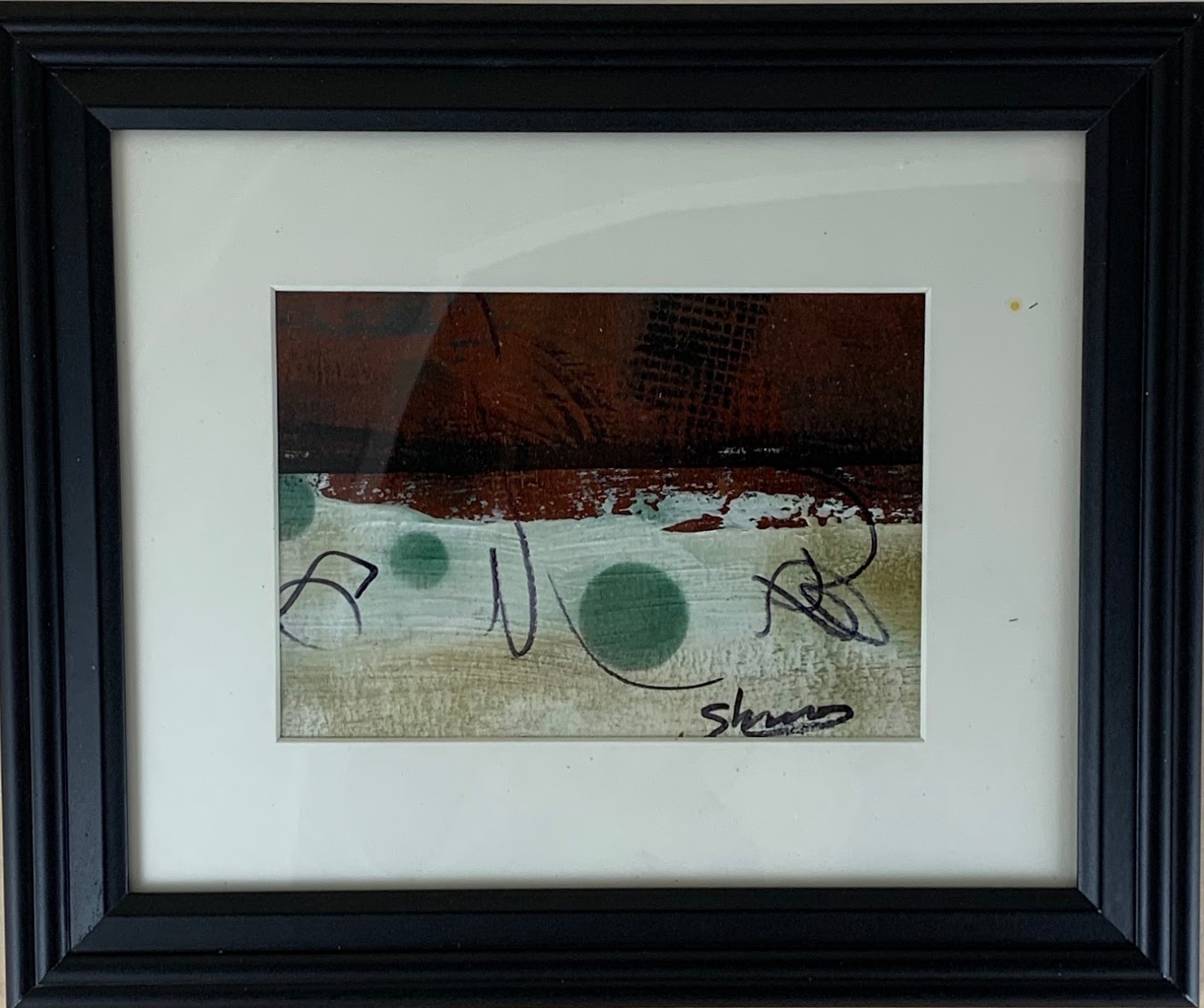Sharon Whisnand Artist: Expressionism, Contemporary Painting, Framed ...