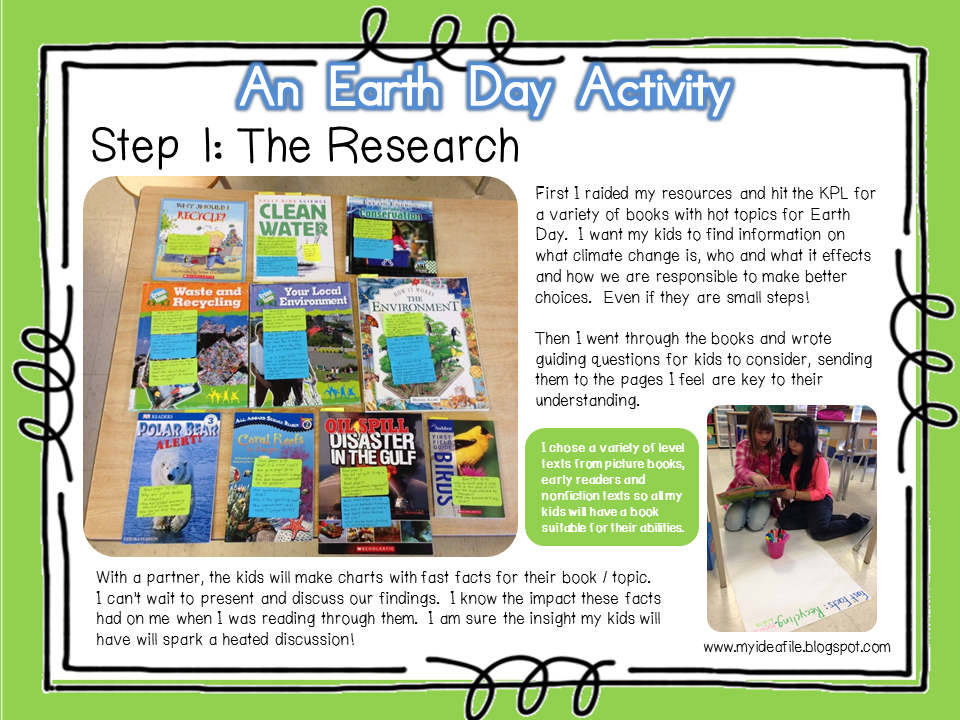 My Idea File: honestly mother nature ... and another Earth Day freebie