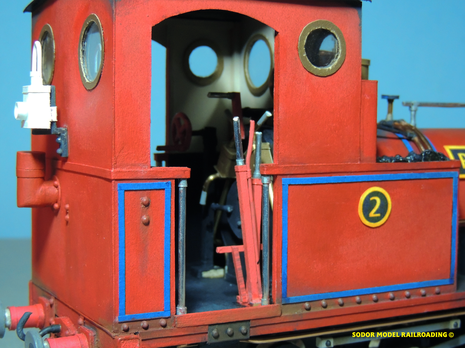 SodorModelRailroading: Scratch-Building Rheneas | 16mm Scale