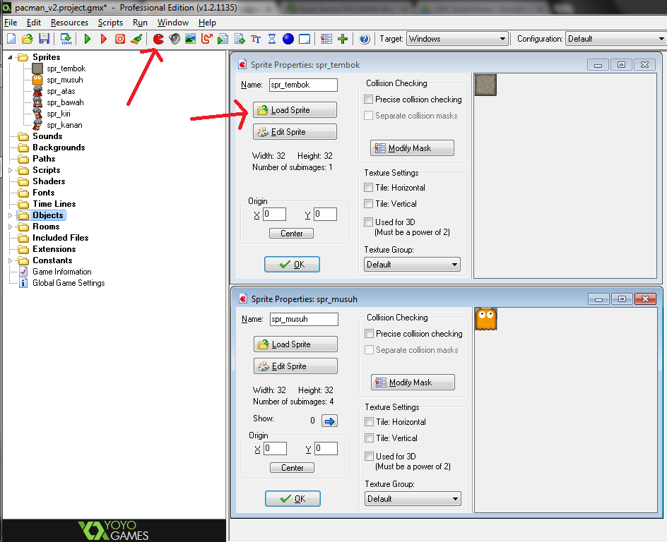 Membuat Game Sederhana Dengan Game Maker Part 1 | Jin Toples Programming