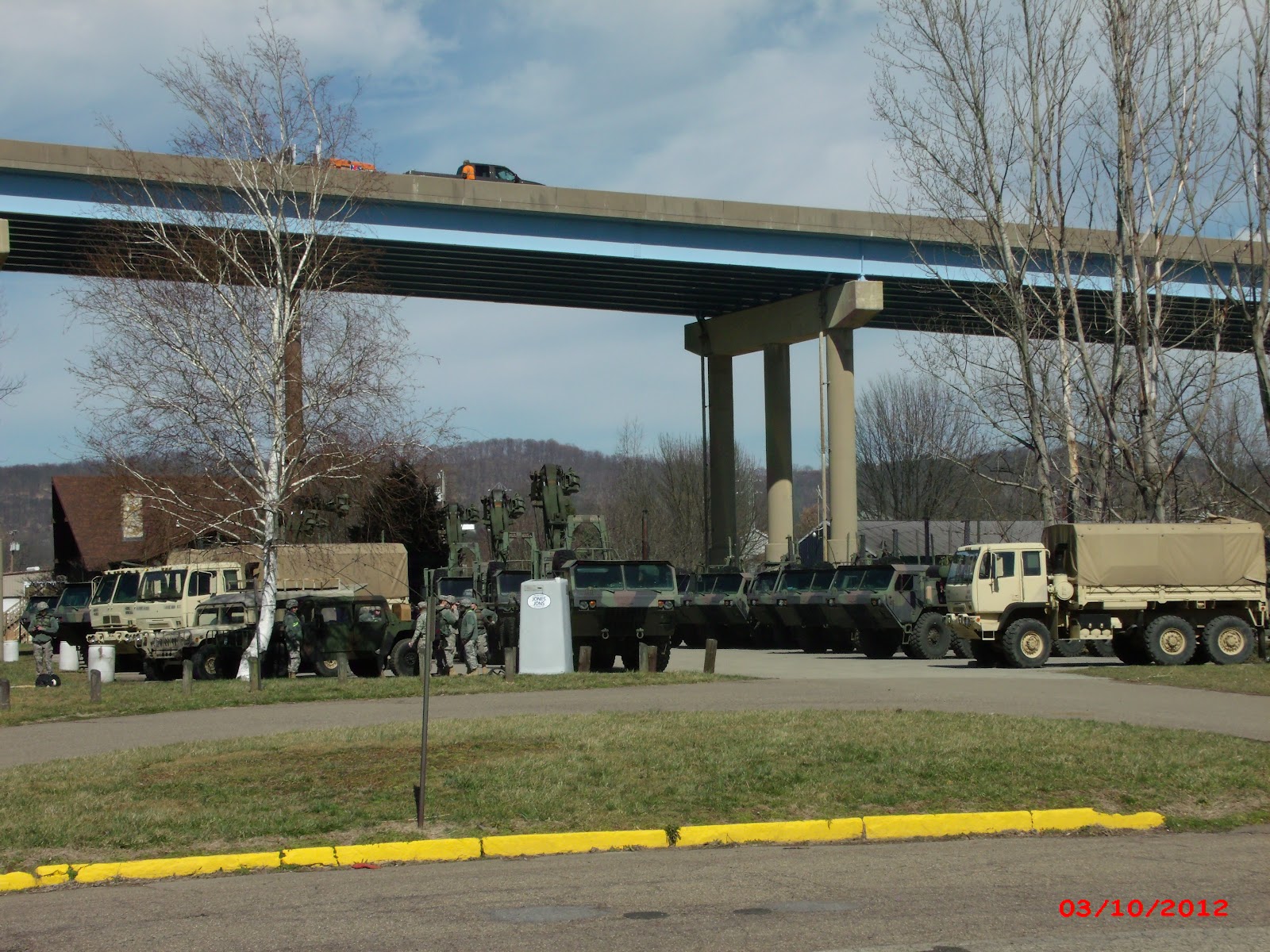 COUNTRY WHISPERS: Army Training - Building a Floating Bridge