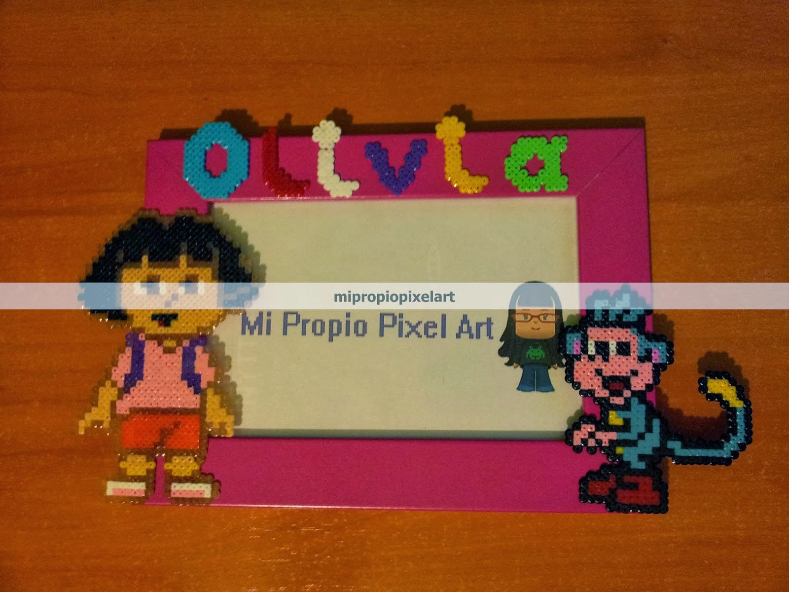 Mi Propio Pixel Art con Hama Beads: Marcos Dora Exploradora 2