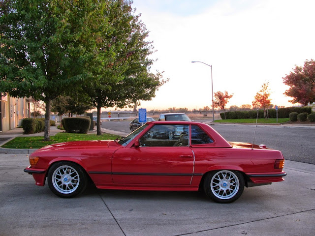 Mercedes-Benz W107 SL500 RED | BENZTUNING