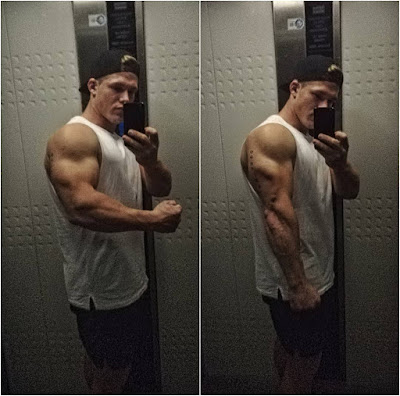 the beauty of male muscle: Alexander