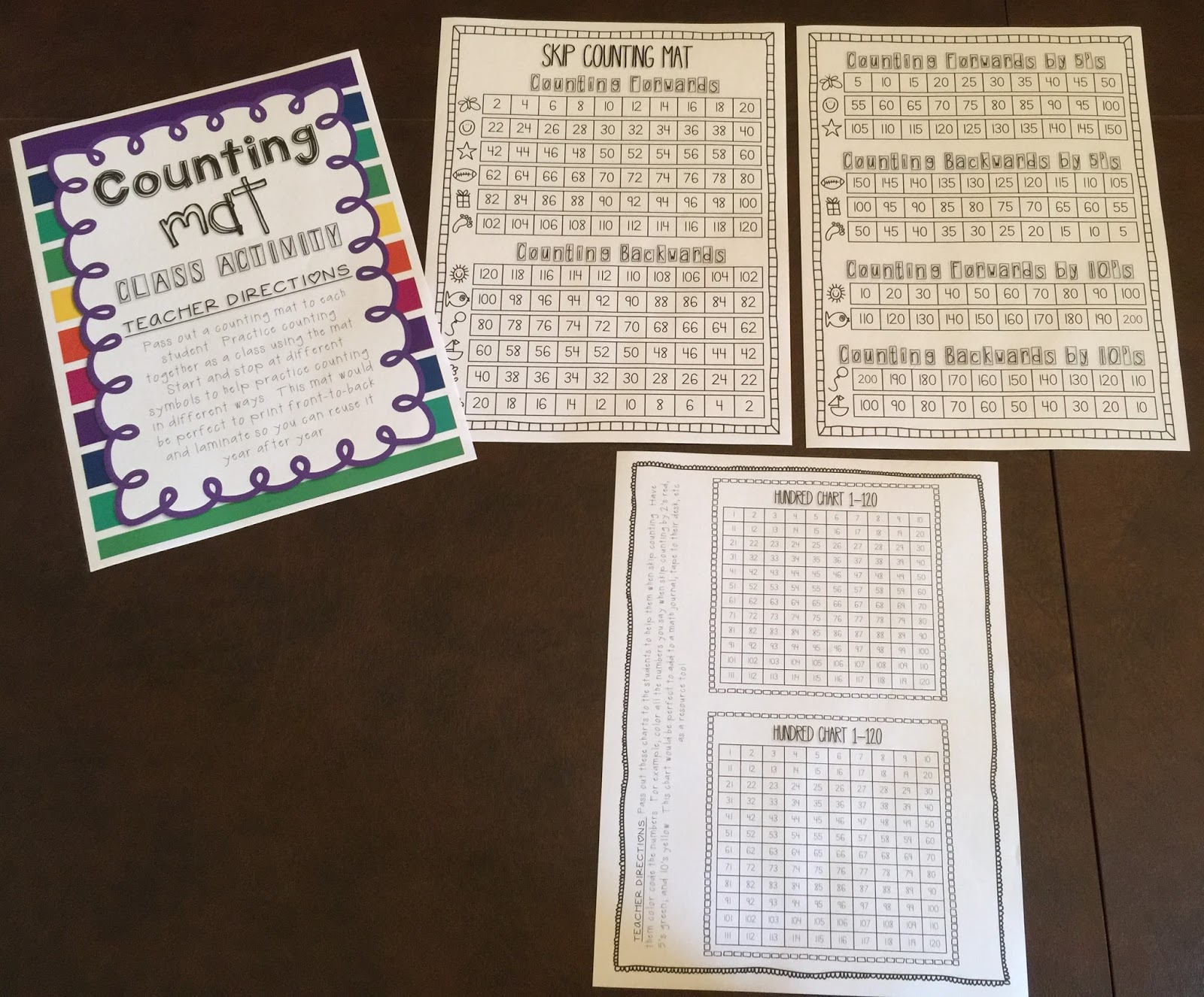 Teaching With Terhune: Skip Counting by 10's, 5's, and 2's