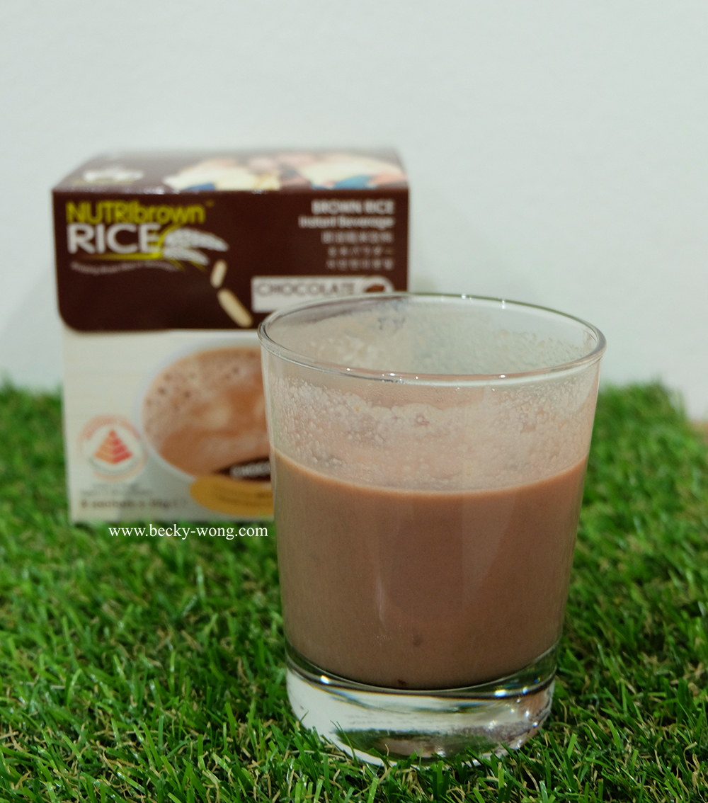 NutriBrownRice: Smooth and Yummy Instant Brown Rice Drink! | Becky-Wong