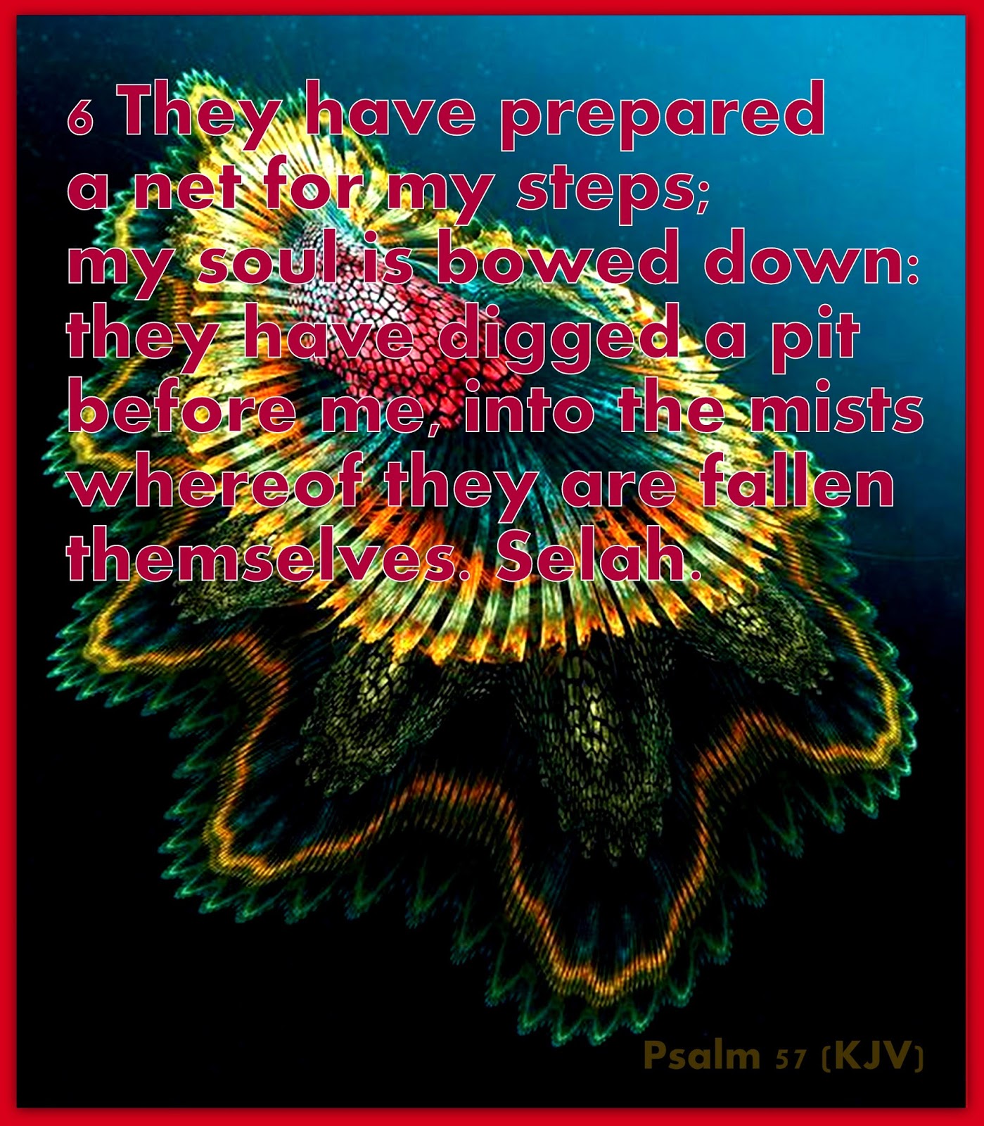 Red Pill Diaries: Psalm 57 (KJV)