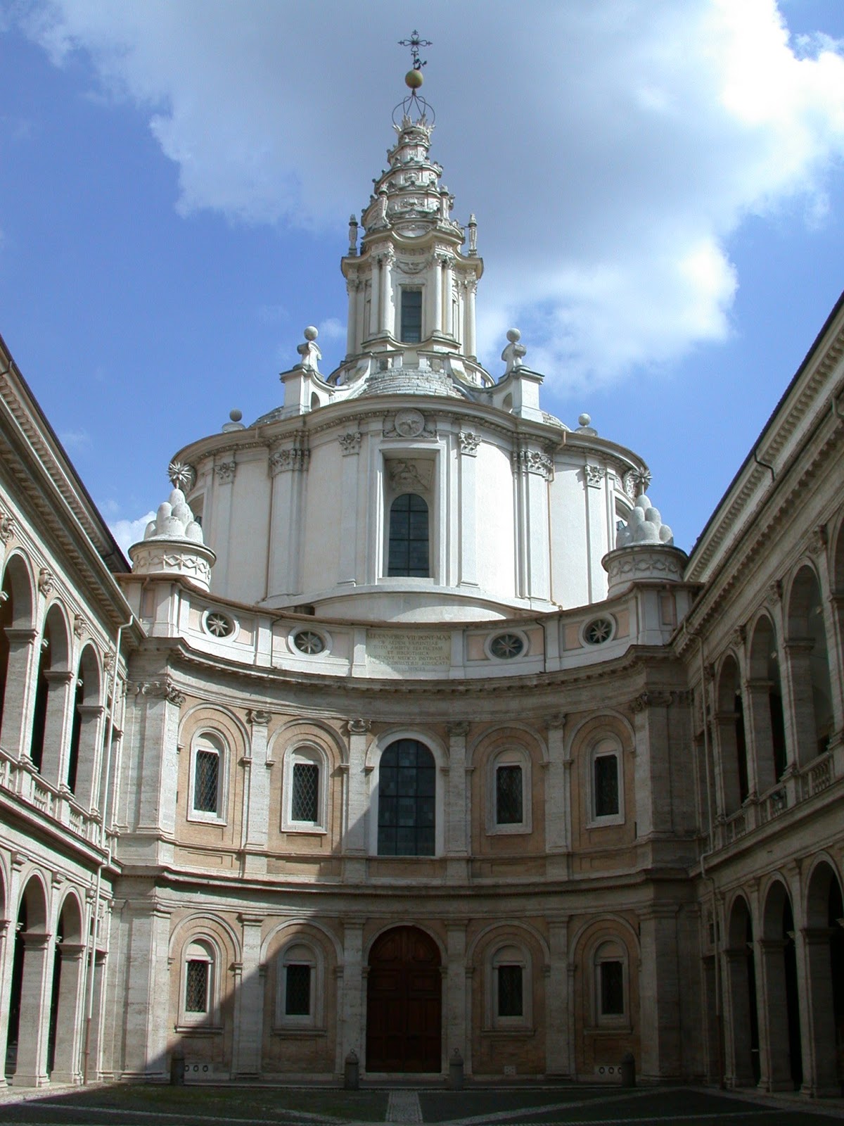 HISTORIA DEL ARTE : temas, imágenes y comentario: BORROMINI. San Ivo de ...