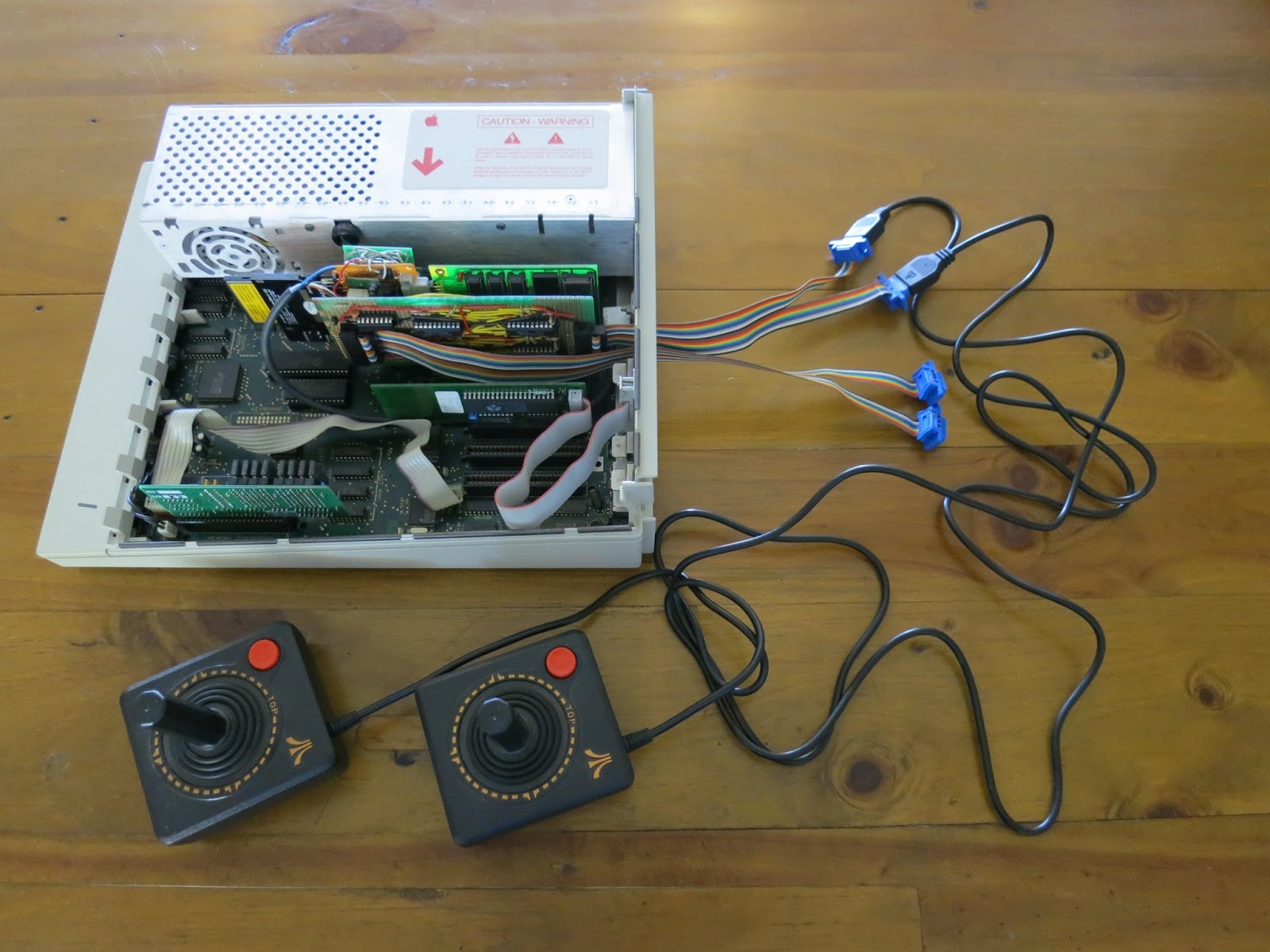 Apple II Projects: Apple II 4play Joystick Card