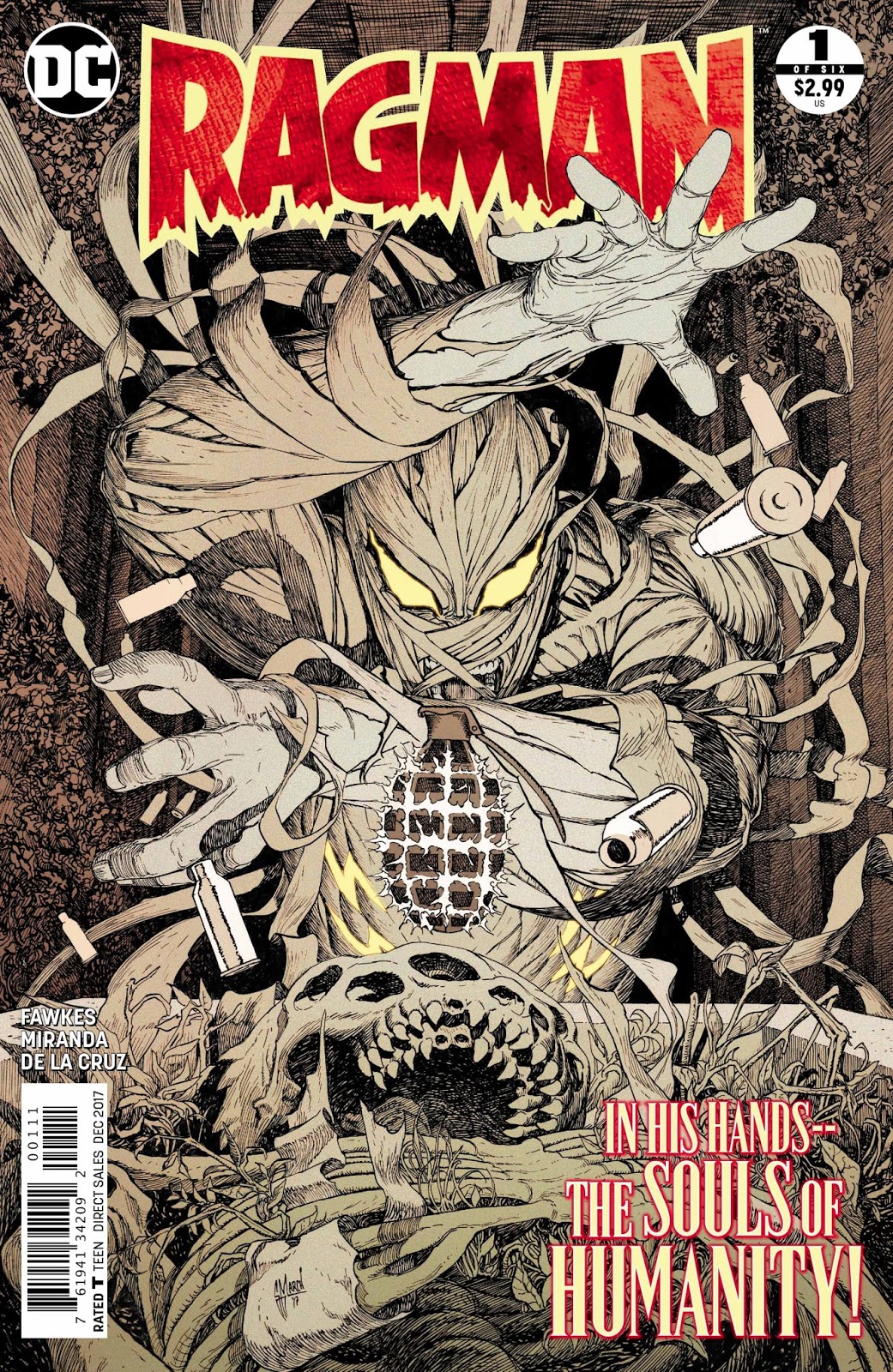 Weird Science DC Comics: Ragman #1 Review and **SPOILERS**