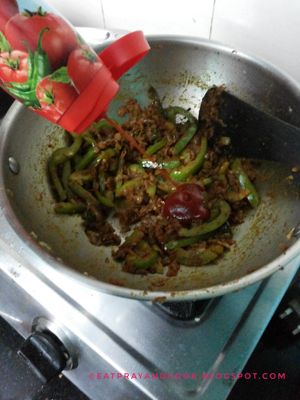 Eat Pray and Cook: Chilli Parotta - Restaurant Style