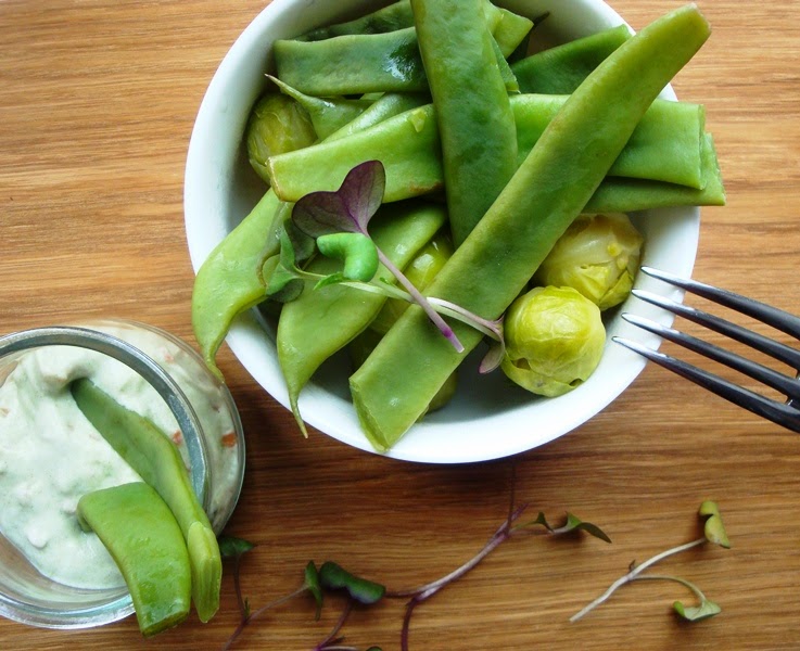 meklējot priekus: tvaicētas pākšu pupas