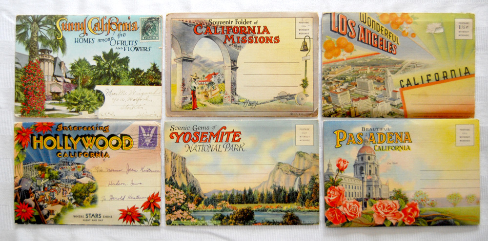The Copycat Collector: COLLECTION #35: California Postcards