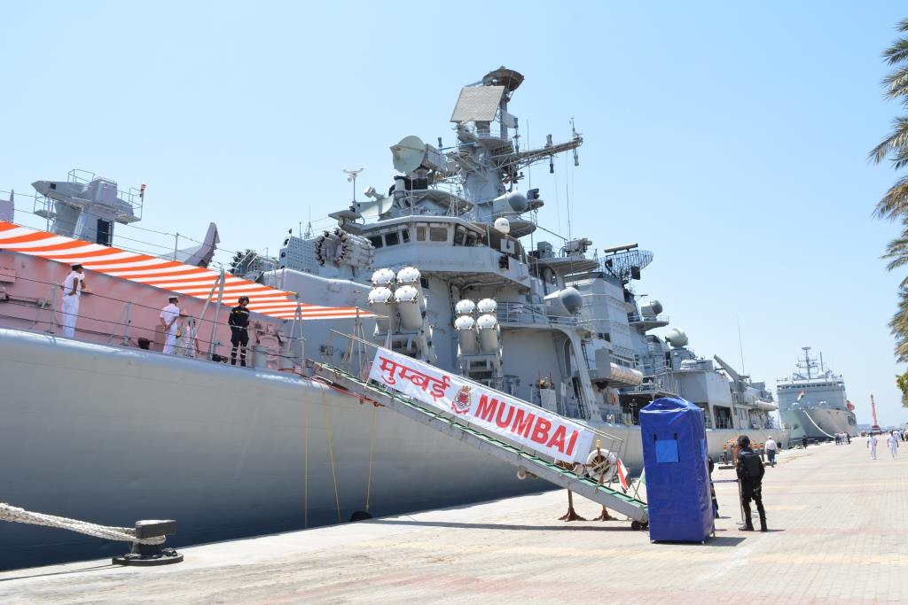 Asian Defence News: Indian Ships INS Mumbai & INS Aditya have made a ...