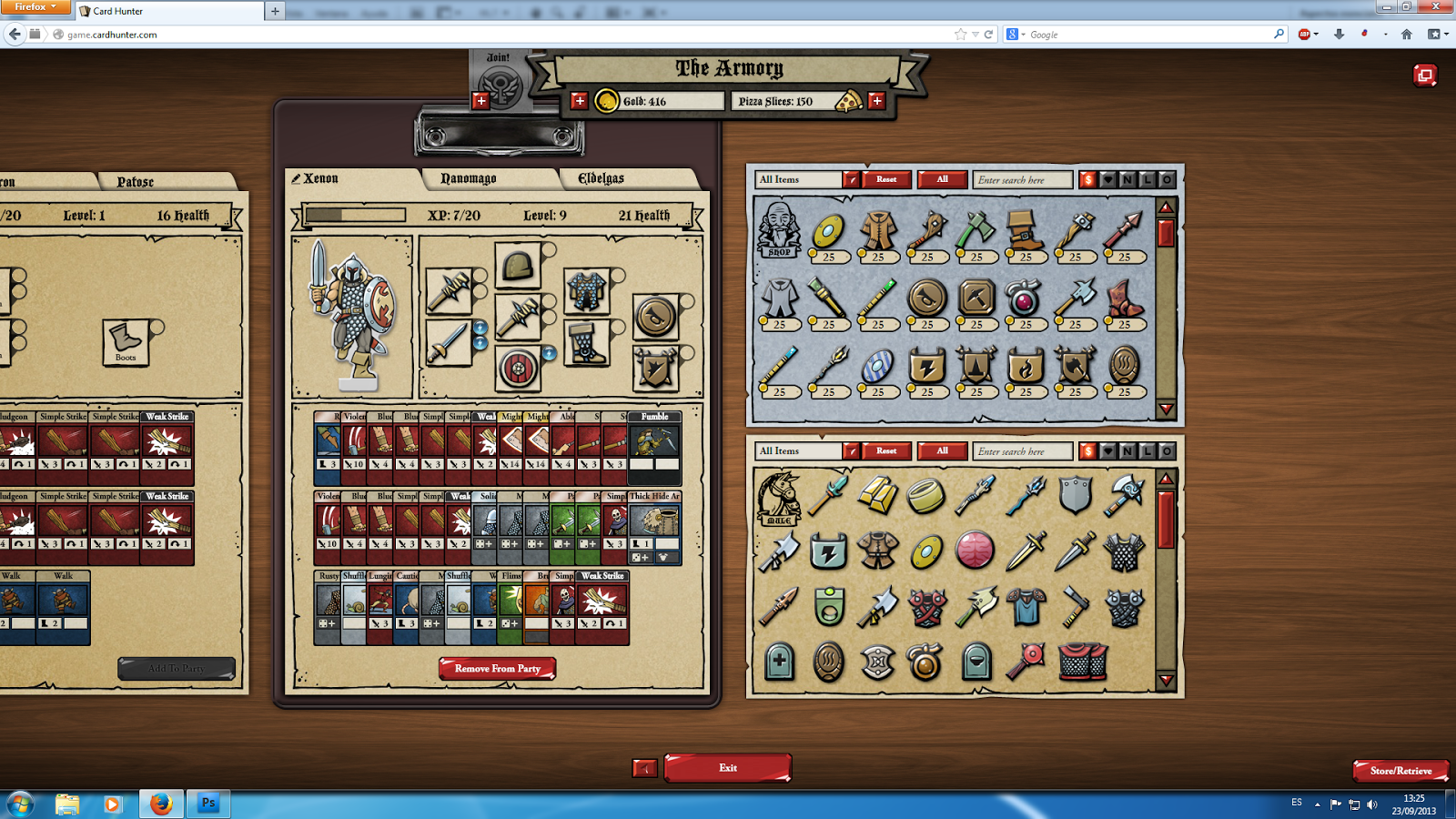 Destino RPG: Card Hunter: El RPG para los fans de los RPGs de tablero.