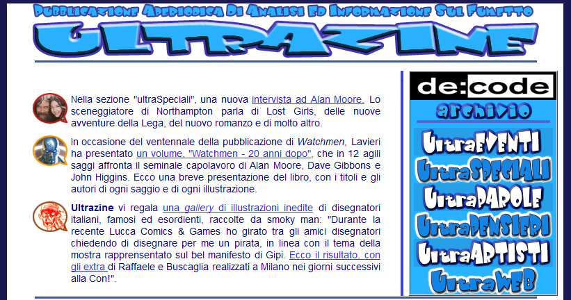 S M O K Y L A N D •: Questione Critica: Ultrazine, il passato e la ...