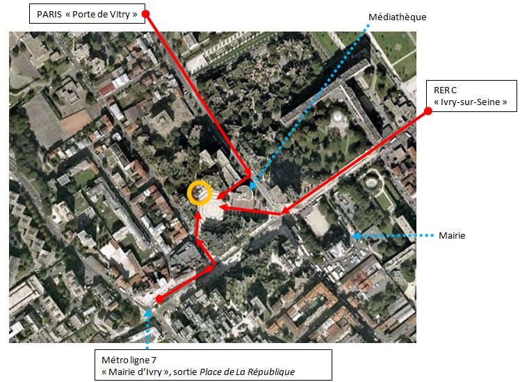 LE HUBLOT d'Ivry-sur-Seine: Pour venir