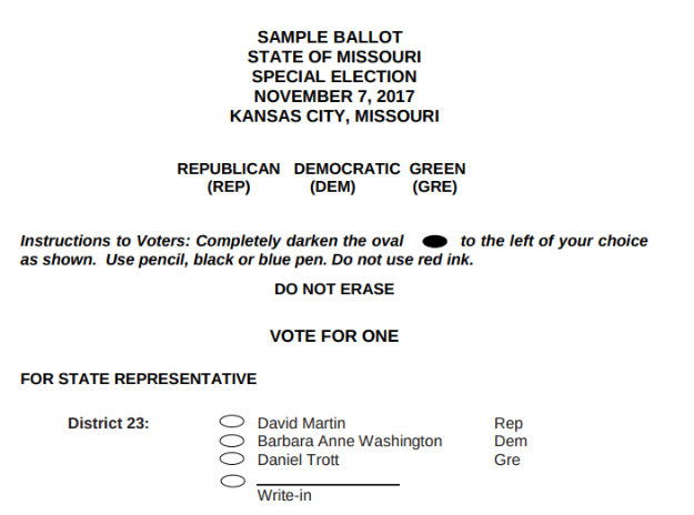 KANSAS CITY NOVEMBER 7TH SPECIAL ELECTION SAMPLE BALLOT PREVIEW!!!