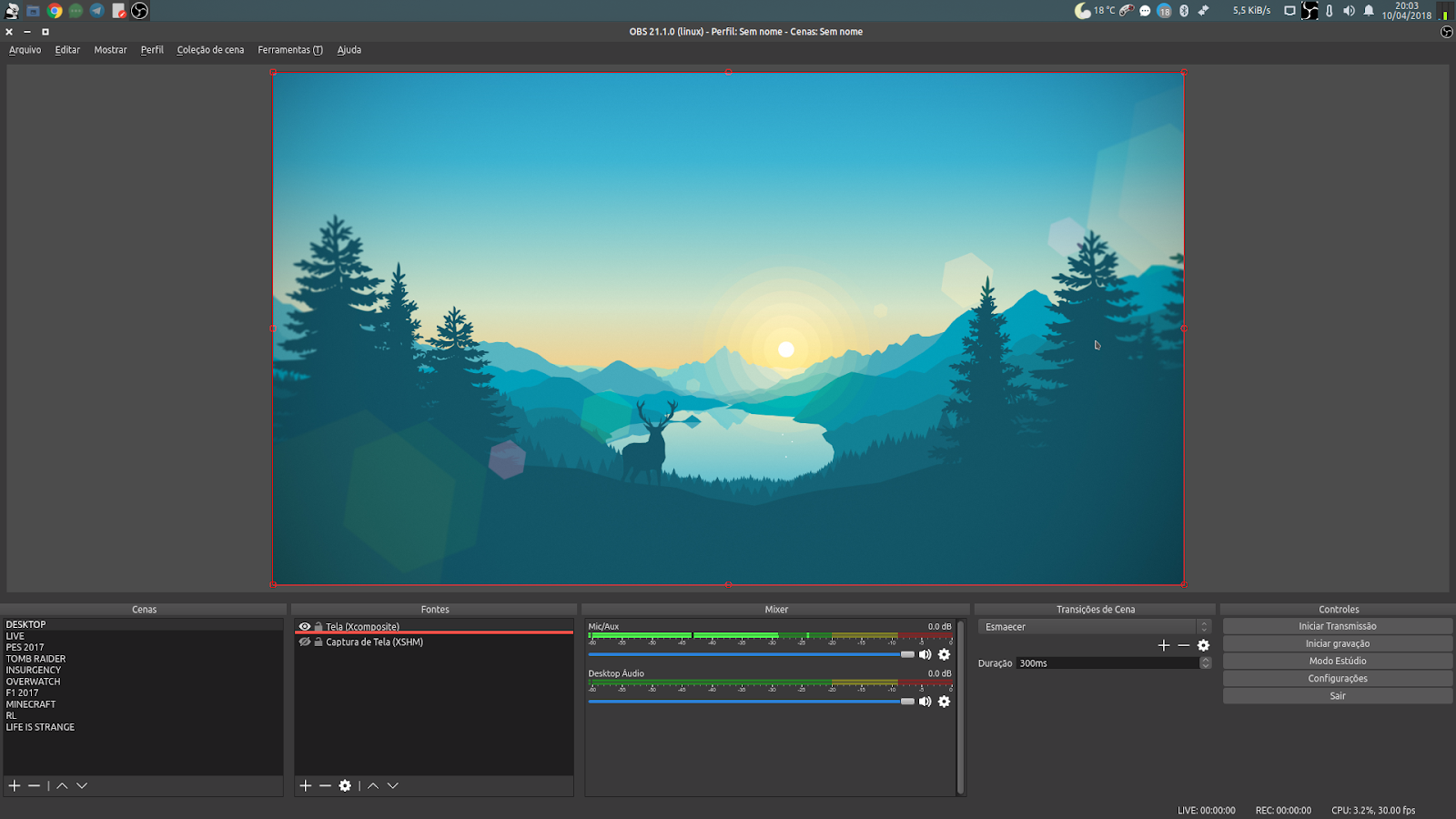 COMO INSTALAR OBS (Open Broadcaster Sofware) NO UBUNTU LINUX - MADRUTECH