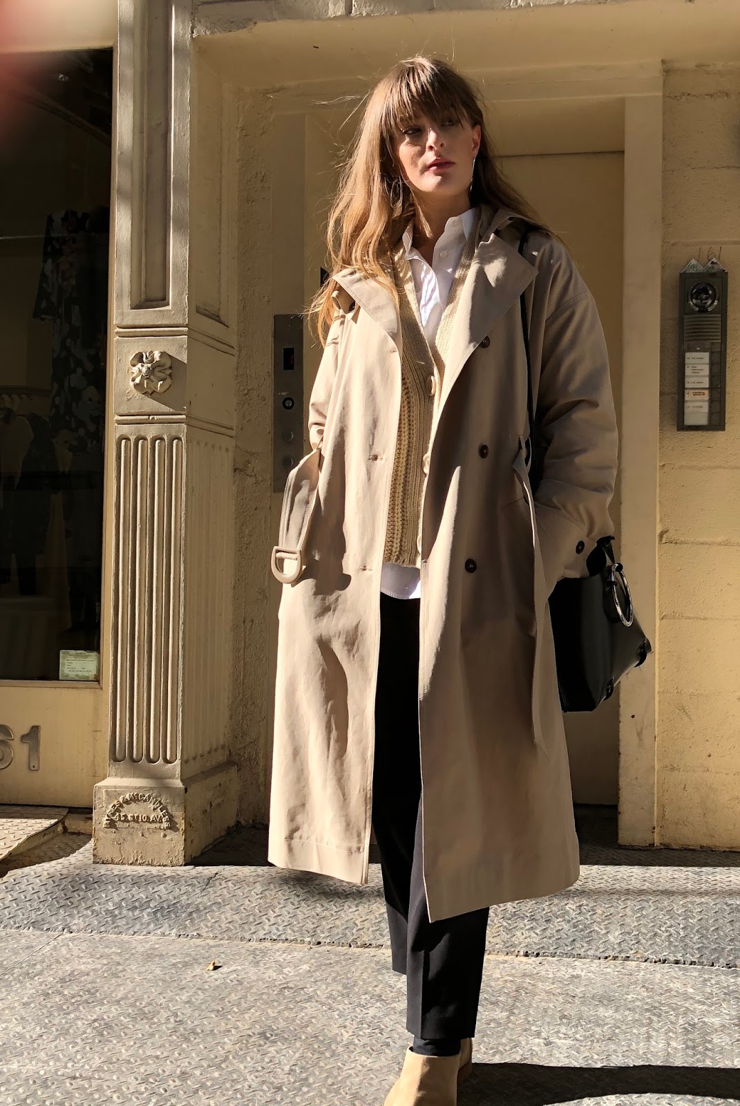 how to pull off layers without looking like a puff ball