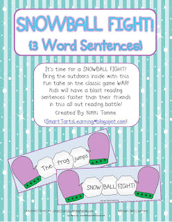 SmartTartsLearning: It's time for an {indoor} SNOWBALL FIGHT! SPLAT!