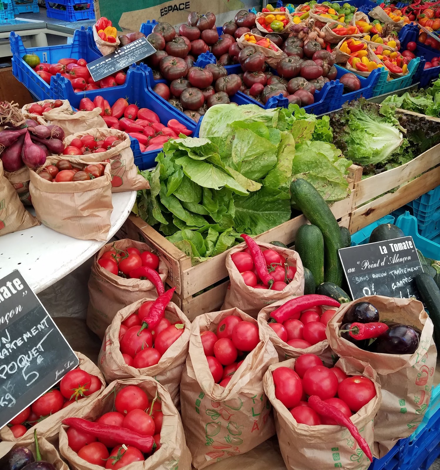 The Produce Savant: Greetings from a Parisian market!
