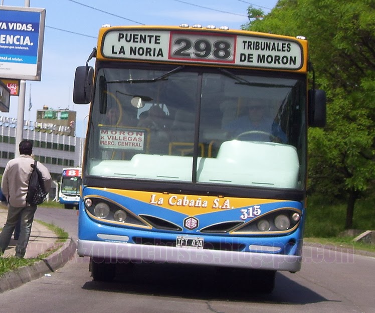 Colectibus - Zona de Buses: LINEA 298