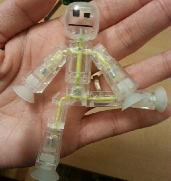 Barefoot and Loving It: Stikbot Social Media Sharing Toy