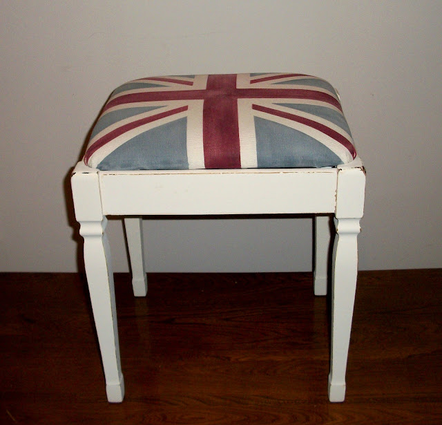 Fay Grayson Home: Union Jack Stool