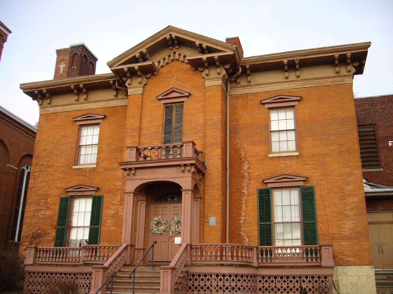 The Picturesque Style: Italianate Architecture: The Daniel Barrows ...